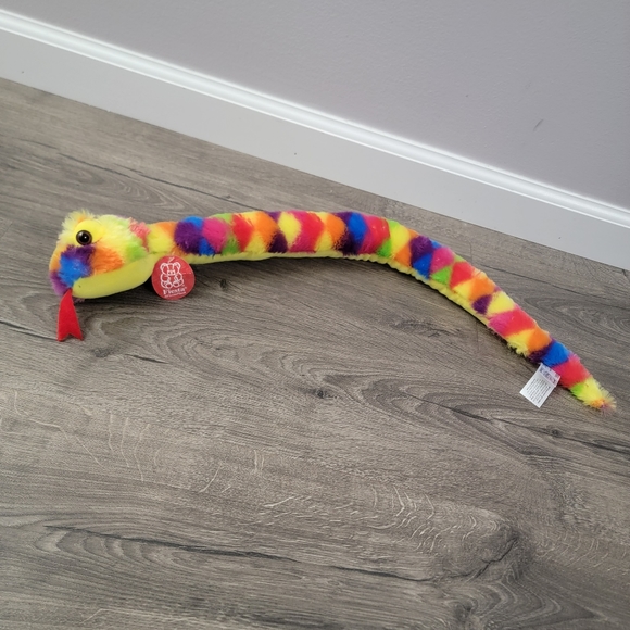 Fiesta | Toys | Multicolor Plush Snake Toy By Fiesta | Poshmark